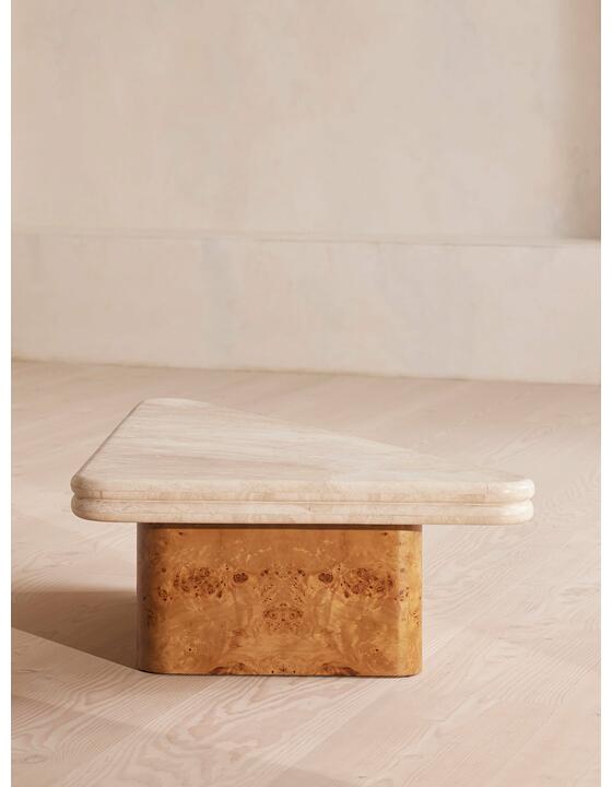 Gia Coffee Table Set, Royal Diana Marble - Soho Home