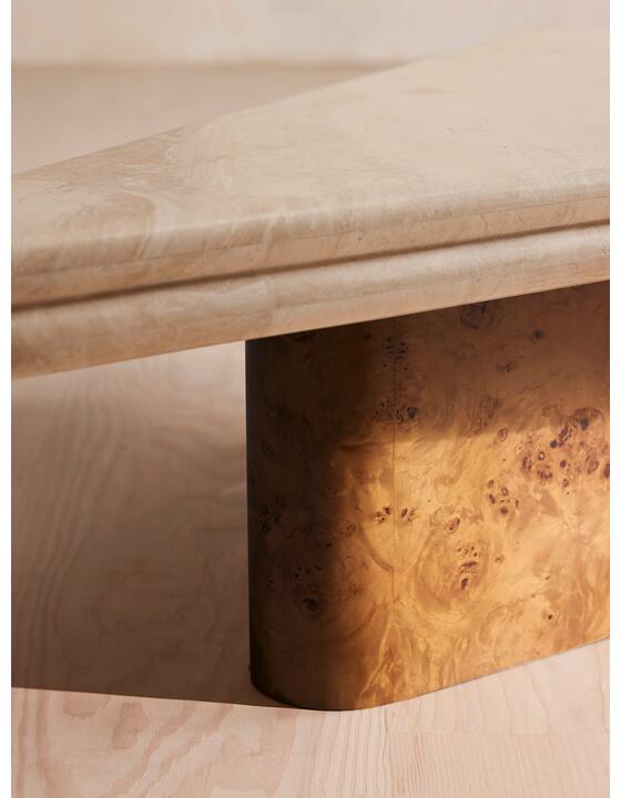 Gia Coffee Table Set, Royal Diana Marble - Soho Home