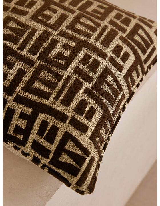 Pierre Frey Tsomba Cushion, Cocoa - Soho Home