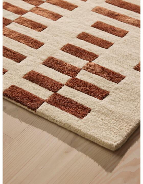 Raya Rug Rust, 200 x 300cm - Soho Home