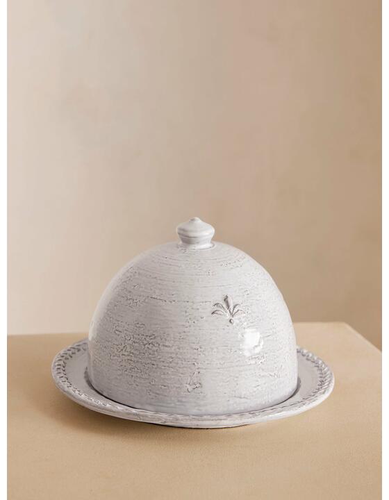 Hillcrest Butter Dish, White - Soho Home