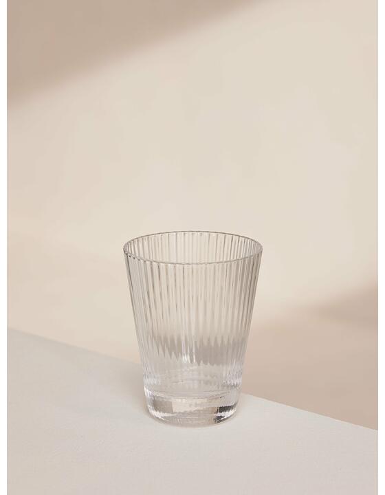 Fluted Water Glass, Set of Four - Soho Home