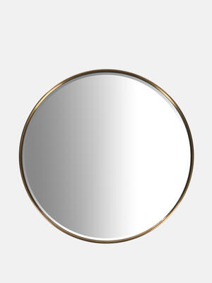 Rundell Round Mirror Brass - Soho Home
