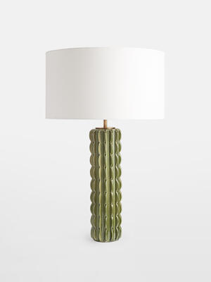 Finn Table Lamp, Green, US - Soho Home