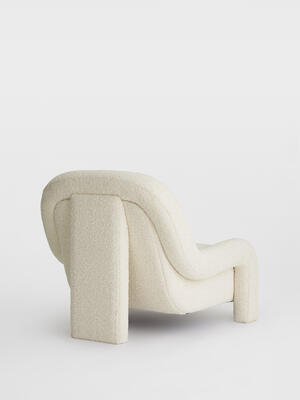 Ellis Chair, Boucle Natural - Soho Home