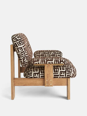 Horton Armchair, Pierre Frey Tsomba, Ecru - Soho Home