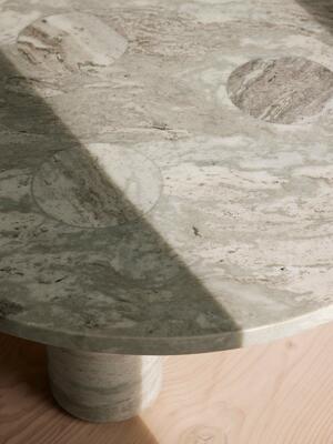 Tisbury Coffee Table, Terra Bianca Marble - Soho Home