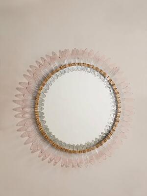 Treviso Pink Mirror - Soho Home