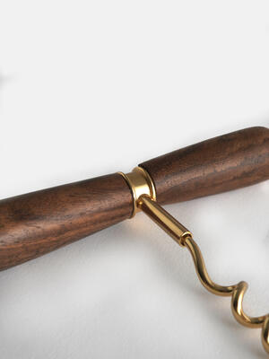 Gold & Wood Corkscrew - Soho Home