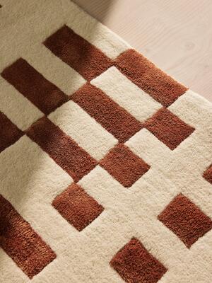 Raya Rug Rust, 170 x 240cm - Soho Home
