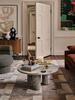 Tisbury Coffee Table, Dark Terra Bianca Marble - Soho Home